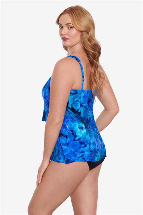 Miraclesuit Plus Size Sous Marine Mirage Tankini Top