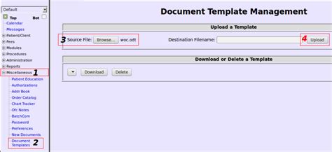 Sample Emr Templates