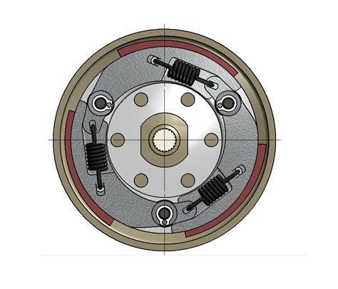 Cvt踏板车变速器详细模型 Inventor 模型图纸下载 懒石网