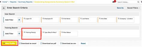 Running The Training Assignments Summary Report Syntrio