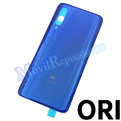 Tapa Trasera Para Xiaomi Mi9 Azul Original MovilRepuestos Es