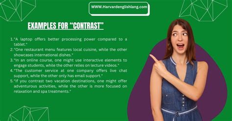 Compare Vs Contrast Unveil The Key Differences Harvard English