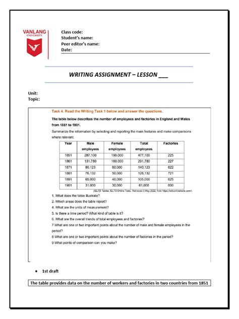 Template Writing Assignment 2a Pdf Linguistics