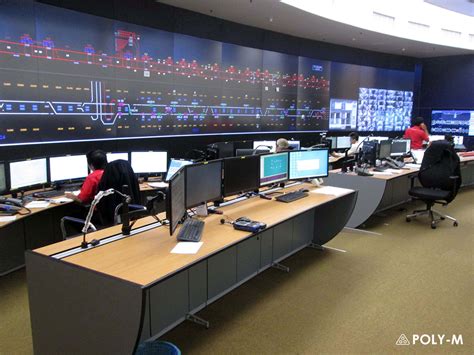 Poly M Singapore Designed Command And Control Room Console Systems