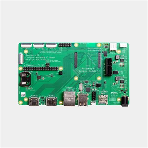 kit de développement raspberry pi compute module 4 io board monraspberry