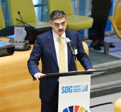 Caretaker Prime Minister At The Sdg Summit Leaders Dialogue 6
