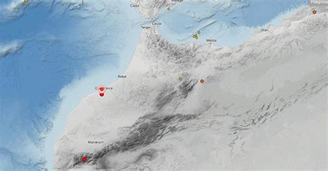 Terremoto en Marruecos estas son las localidades de Andalucía en las