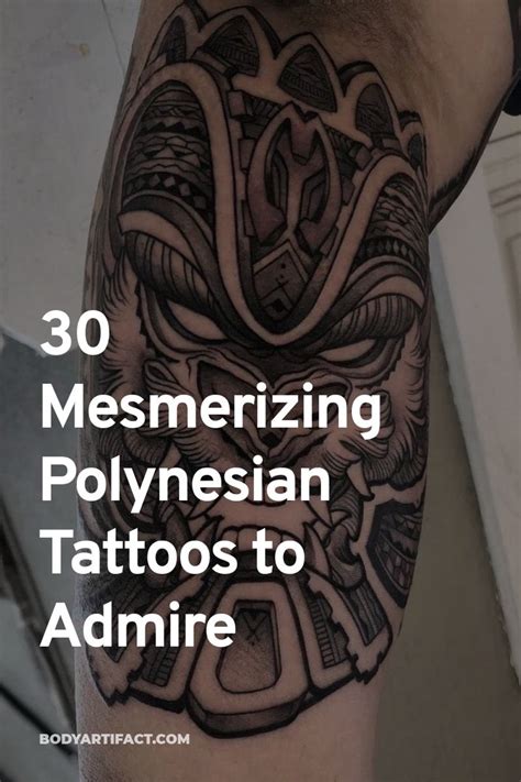 Mesmerizing Polynesian Tattoos To Admire Polynesian Tattoo Polynesian Tattoos Women Tattoos
