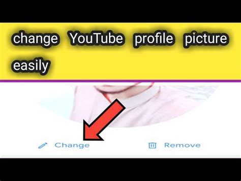 How To Change YouTube Profile Picture YouTube