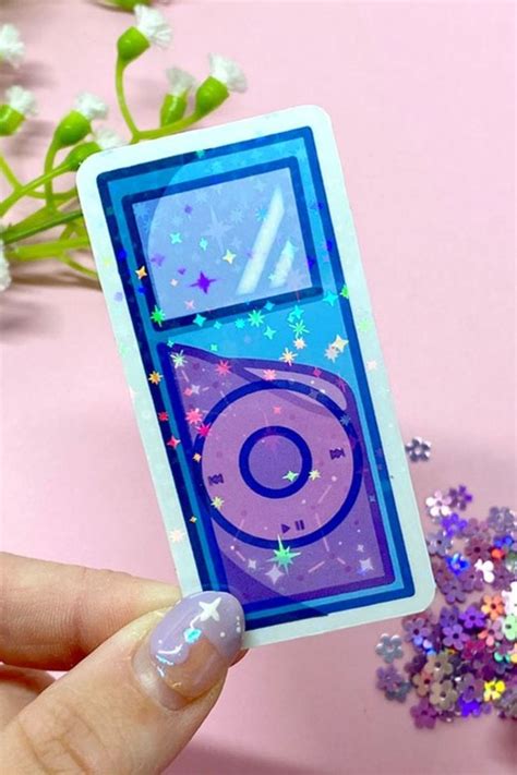 2000s Art 2000s Aesthetic Vinyl Sticker Paper 90s Nostalgia