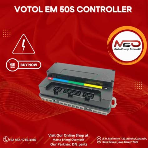 Promo Kontroler Votol Em 50s Controller Motor Listrik Diskon 33 Di
