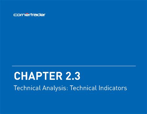 2 3 Technical Analysis Technical Indicators Chapter 2 Technical