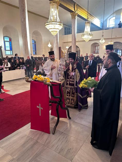 Η Ακολουθία των Α Χαιρετισμών στον Άγιο Κωνσταντίνο Υψωμαθείων στην