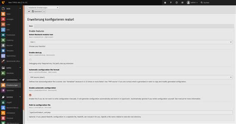 Extensions Und Erweiterungen Mit Typo3 7 6 Debacher Wiki