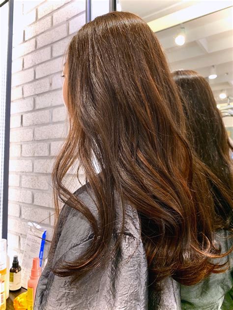 발레아쥬 염색으로 여신머리 변신 네이버 블로그