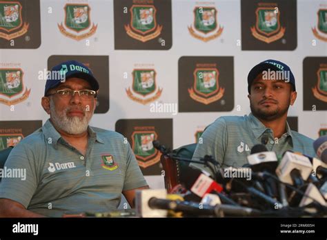 Bangladesh One Day International ODI Captain Shakib Al Hasan And Head Coach Chandika