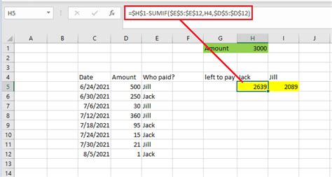 Microsoft Excel How Do I Subtract Some Values Based On The Text Value Of A Different Column