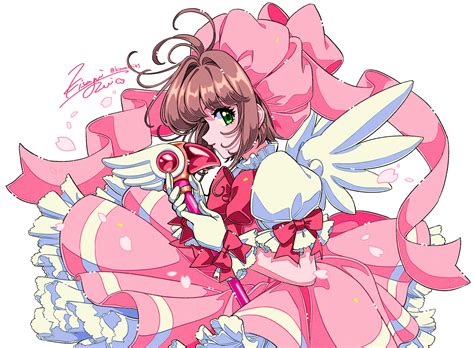 Kinomoto Sakura Cardcaptor Sakura Drawn By Kisumi Rei Danbooru
