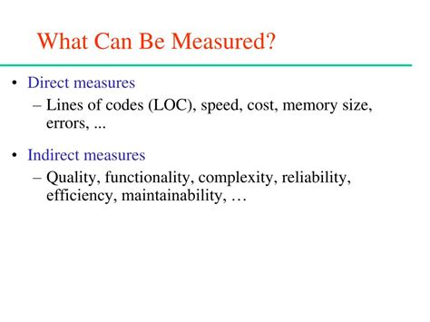 Ppt Information Systems Engineering Lecture Software Metrics