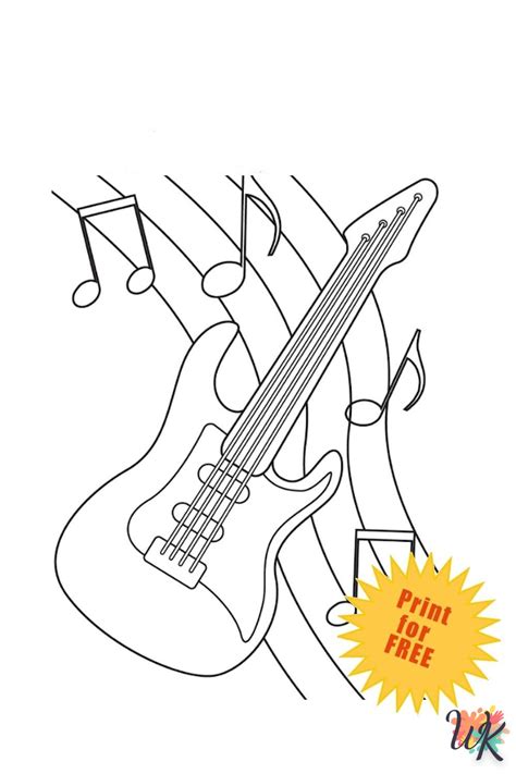 Dibujos Para Colorear Música Descarga Y Colorea Gratis