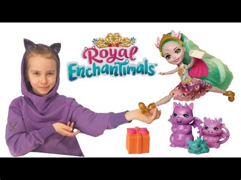 Enchantimals Royal Дракон Куклы Энчантималс Роял / Pretty Katy Queen ...