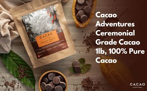 Cacao Adventures Ceremonial Grade Cacao 100 Pure Cacao