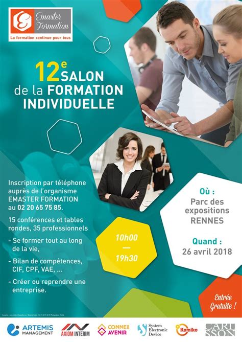 Id E De R Alisation Dune Affiche Pour Un Salon Portant Sur La