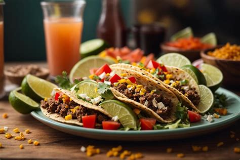 Premium Ai Image Fresh Taco