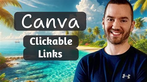 How To Add Clickable Links To Canva 2024 Canva Clickable Links Tutorial Youtube