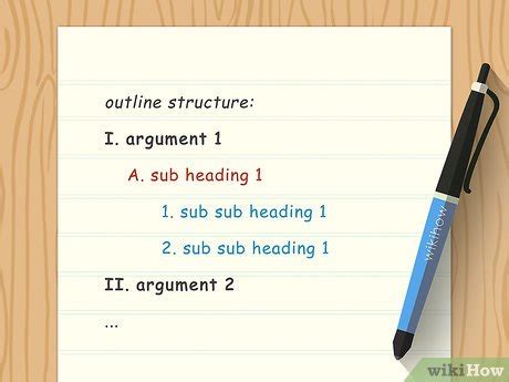 Ways To Write A Debate Outline WikiHow