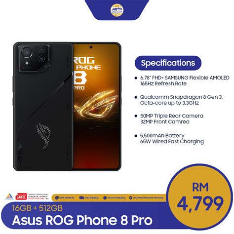 Asus Rog Phone 8 Pro Price In Malaysia And Specs Kts
