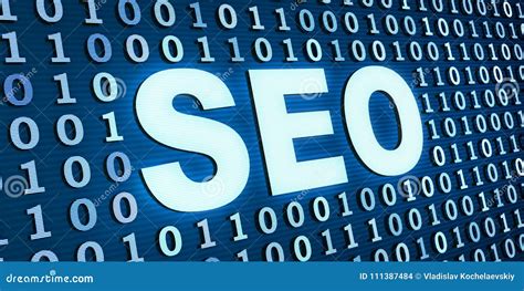 Seo Search Engine Optimization Stock Illustration Illustration Of