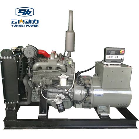 Yunnei 50 Kva Open Diesel Generator Set Ac 3phase Silent Diesel