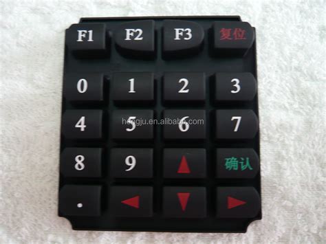 Oem Conductive Silicone Rubber Keypad Push Buttonkeyboard Buy