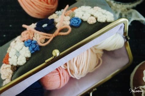 판매완료 프랑스자수패키지 프레임파우치 만들기 누구나 가능 네이버 블로그