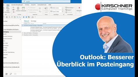 Outlook E Mail Verwaltung Teil Listenansicht Posteingang Anpassen