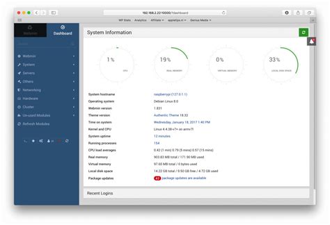 Webmin Beheer Je Raspberry Pi Vanuit Een Webbrowser Raspberrytips Nl