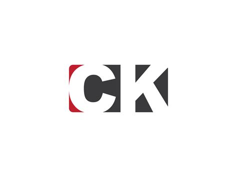 Creative Square Shape Ck Logo Png Monogram Png Ck Logo Letter Design