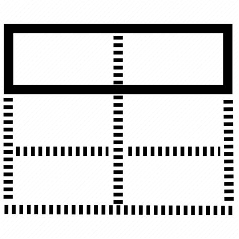 Column Data Row Database Row View Select Row Table Icon Download On Iconfinder