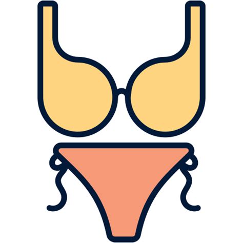Bikini Generic Outline Color Icon