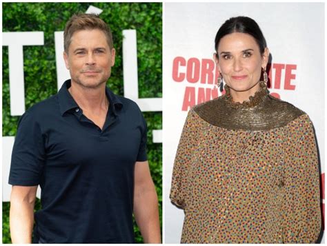 Rob Lowe Reveals Demi Moore Helped Him Get Sober In The 80s