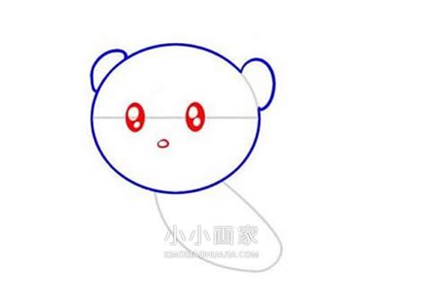 可爱卡通小狮子简笔画画法图片步骤 狸猫故事网