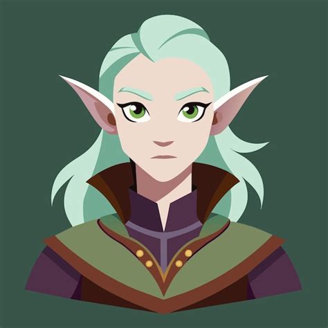 Premium Vector Fantasy Elf Vector Illustration And Artwork