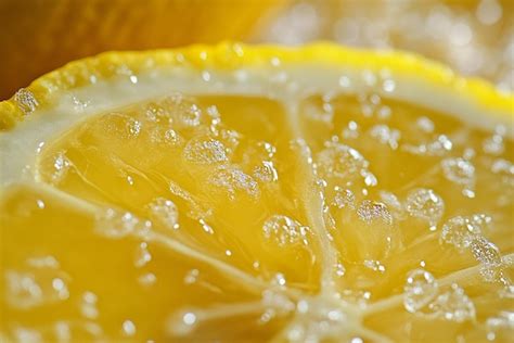 Lemon Slice Macro | Premium AI-generated image