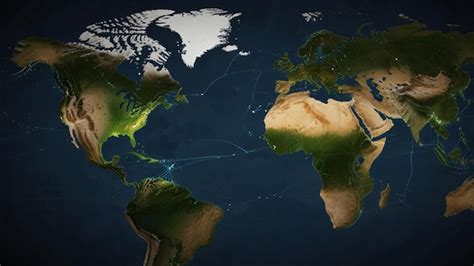 Global Connectivity Premium Ai Generated Image
