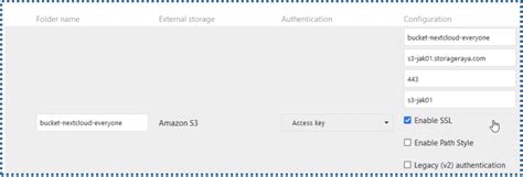 Binding Nextcloud With Cloudraya S3 Object Storage As External Storage