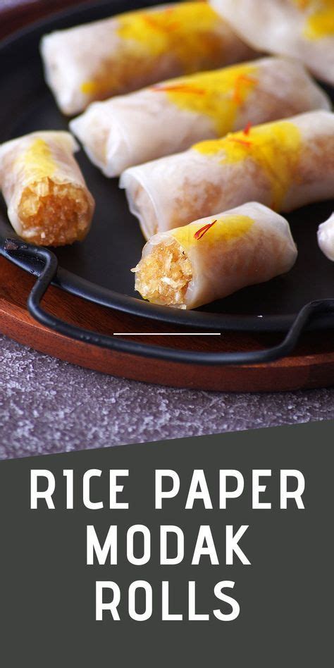 Rice Paper Modak Rolls Recipe Рецепт Рецепты