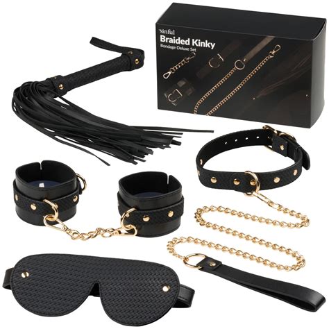Sinful Braided Kinky Bondage Deluxe Set Sinful Uk