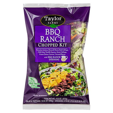 Taylor Farms Bbq Ranch Chopped Kit 1 Ea Produce Sullivans Foods