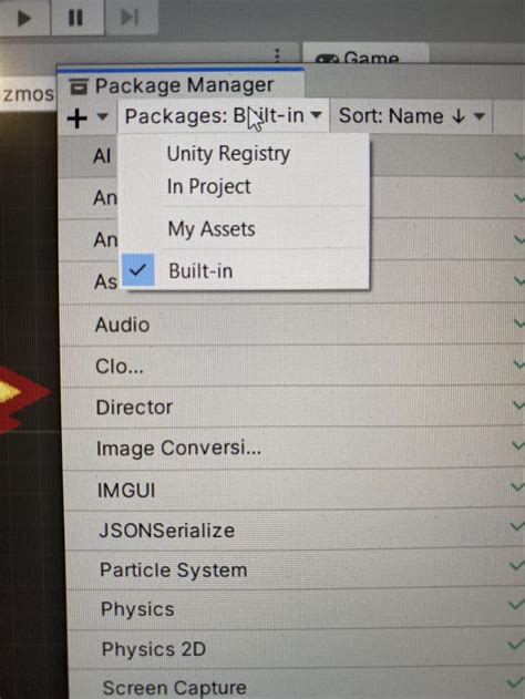 Unable To View All Packages In Package Manager Unity Engine Unity